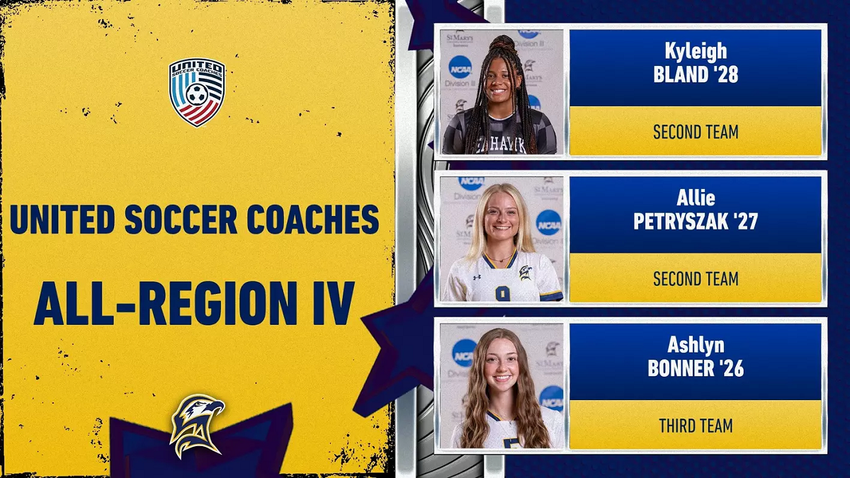 St. Mary’s trio named United Soccer Coaches all-region