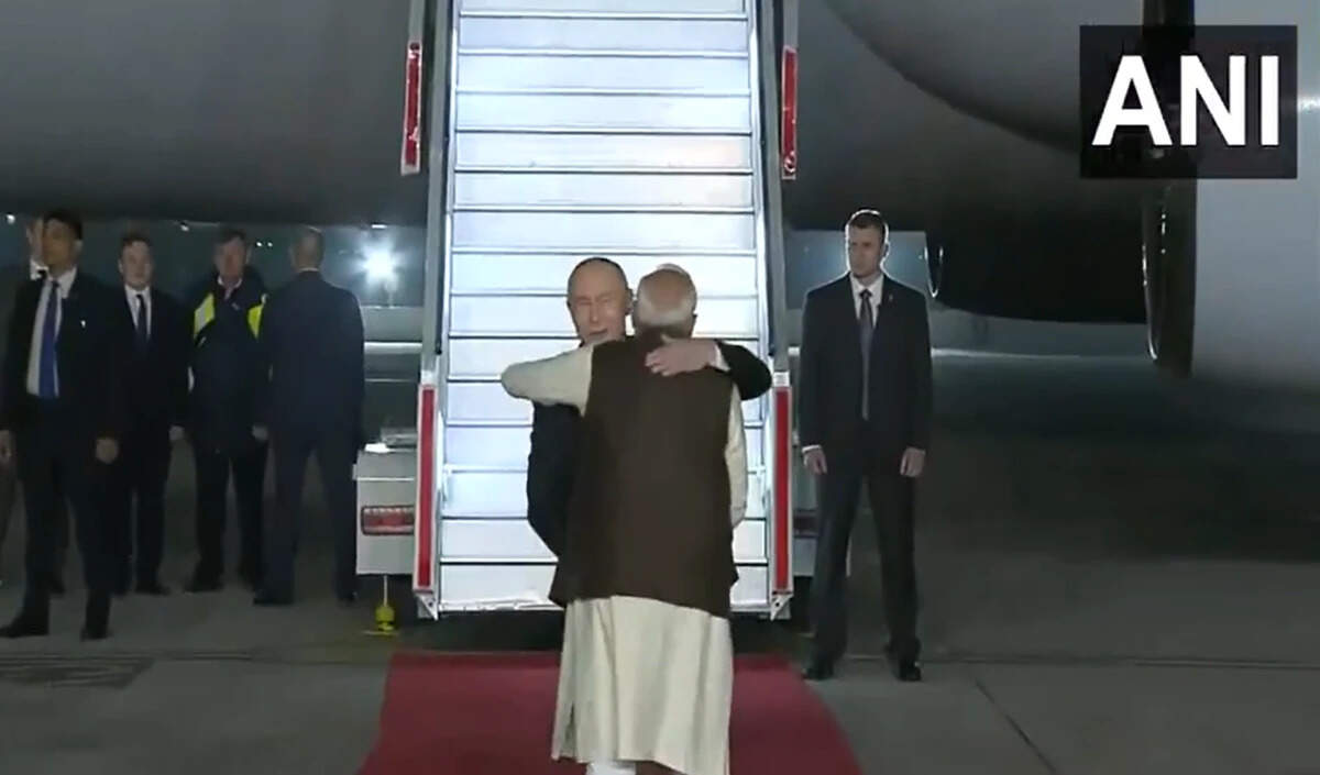 Vladimir Putin arrives in India for strategic talks amid global tensions