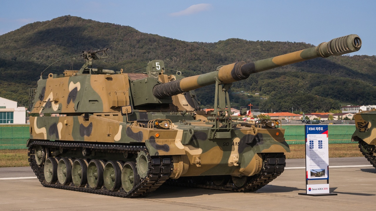 Egypt’s first K9A1 howitzers have arrived from South Korea