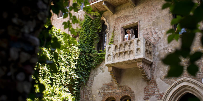 The most famous balcony in Italy