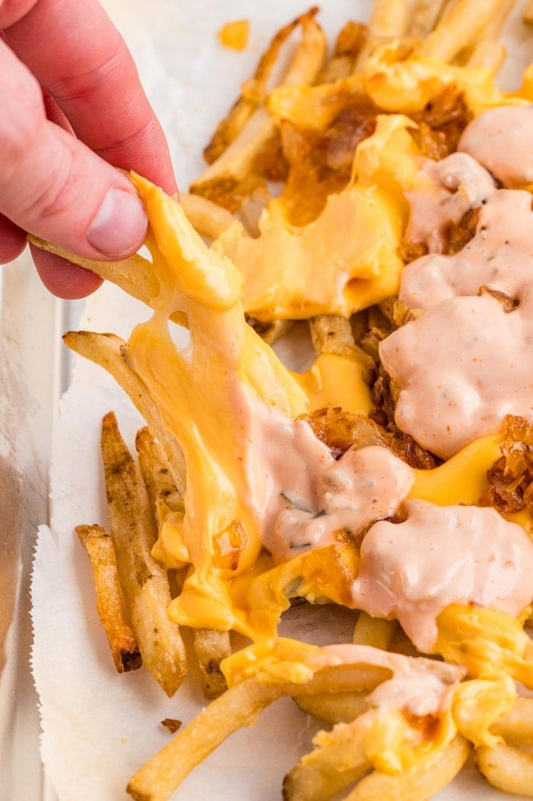 Copycat In-N-Out animal style fries made at home