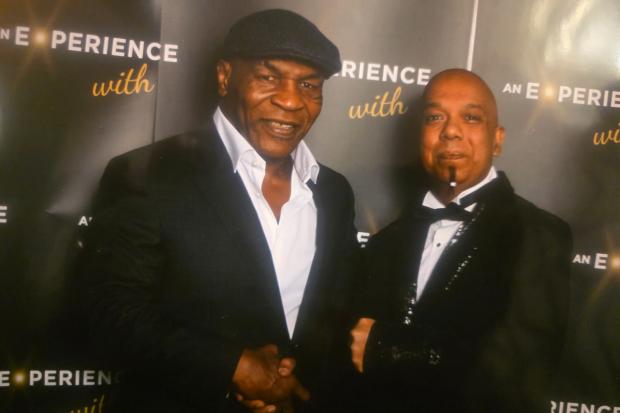 Boxing champion Mike Tyson meets Oxford community champion