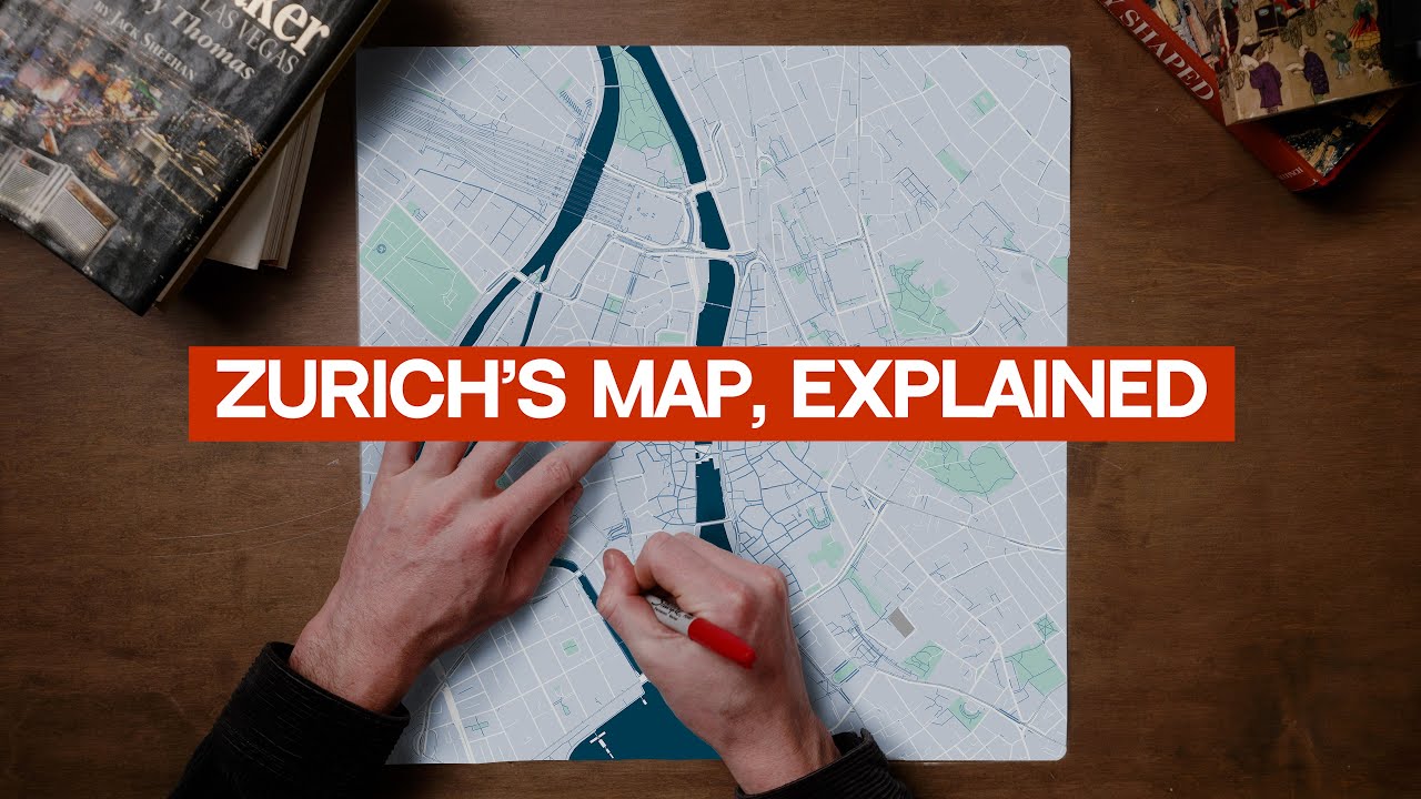 Zurich's map, explained | Switzerland
