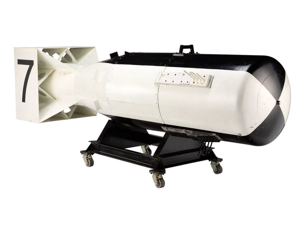 An atomic bomb is up for auction