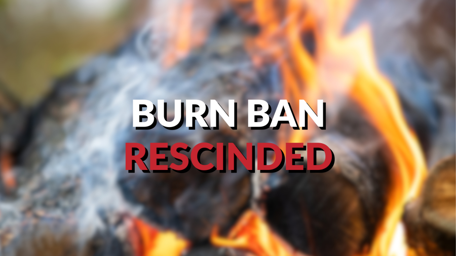 Washington County rescinds burn ban