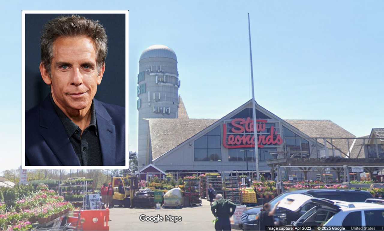 Ben Stiller holds surprise event at Stew Leonard's in Westchester