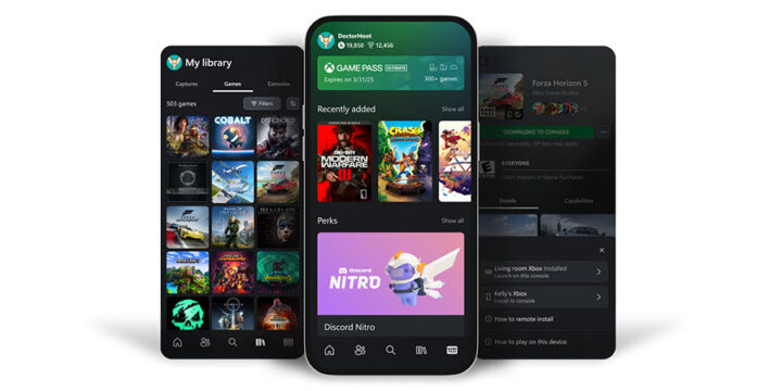 Die mobile Xbox App erhält einen Store und eine Wunschliste
