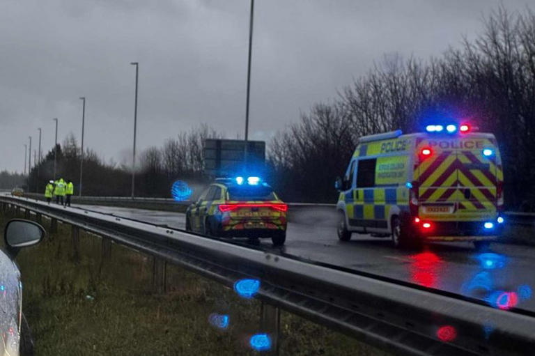 Person seriously injured in crash as A56 Accrington Bypass remains shut ...