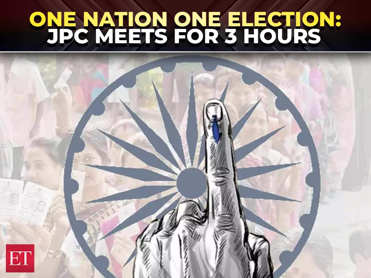 ‘One nation, one election in national interest’: JPC chief says experts ...