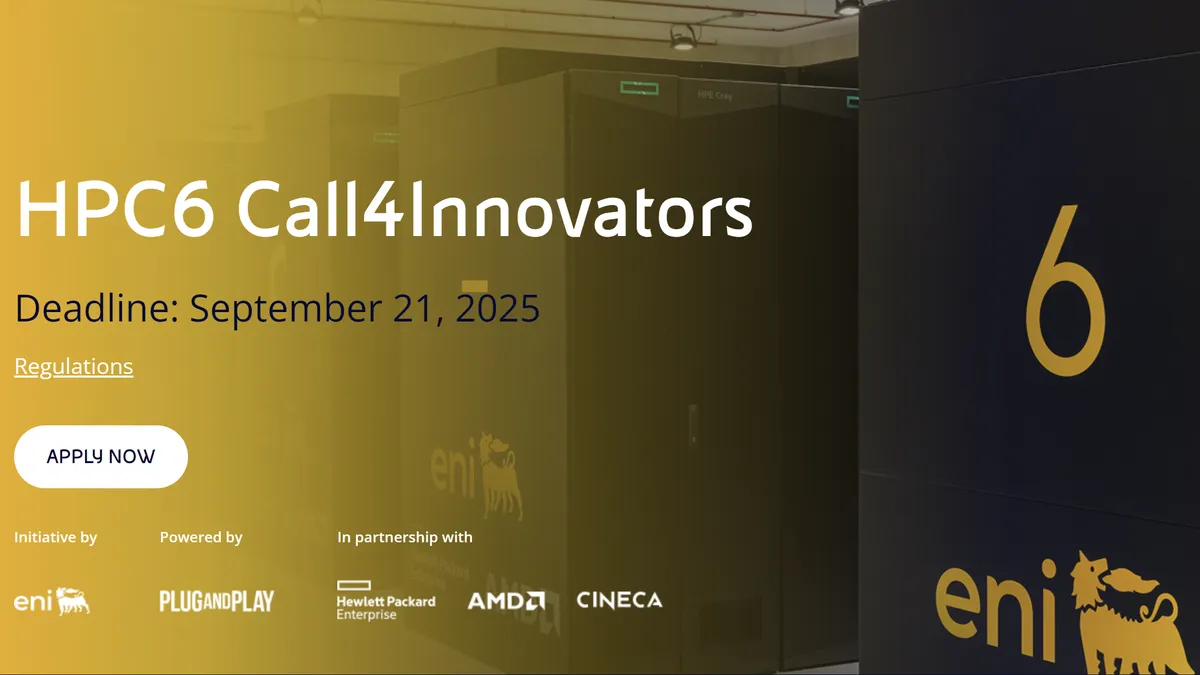 Eni apre l’HPC6 all’innovazione: selezionati i dieci progetti vincitori ...