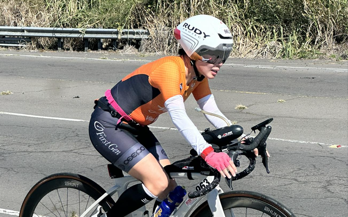 Uy makes history as first Filipina Ultraman WC finisher