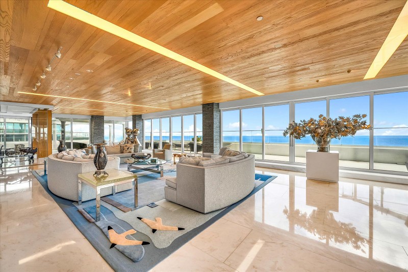 American Eagle CEO lists trophy $33.9M penthouse in Key Biscayne, Miami
