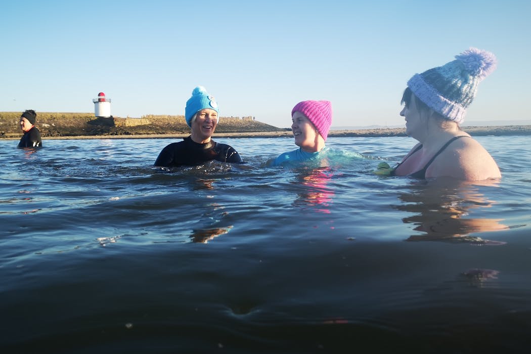 Outdoor swimming is becoming a sanctuary for female swimmers in the UK