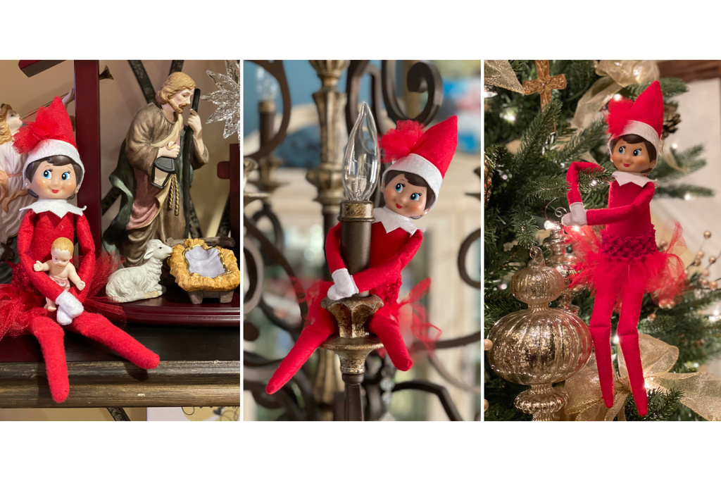 Parents under pressure offer creative tips for moving Santa's spy Elf ...