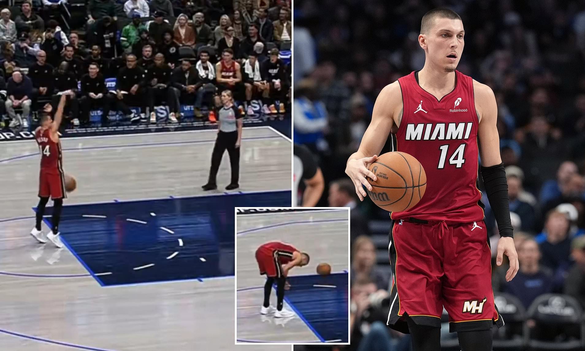 Foul ball! Referee accidentally hits NBA star in the groin in ...