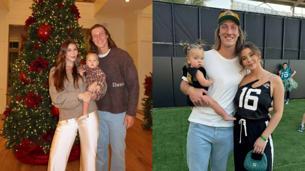 Christmas came early for QB Trevor Lawrence and wife Marissa after cozy ...