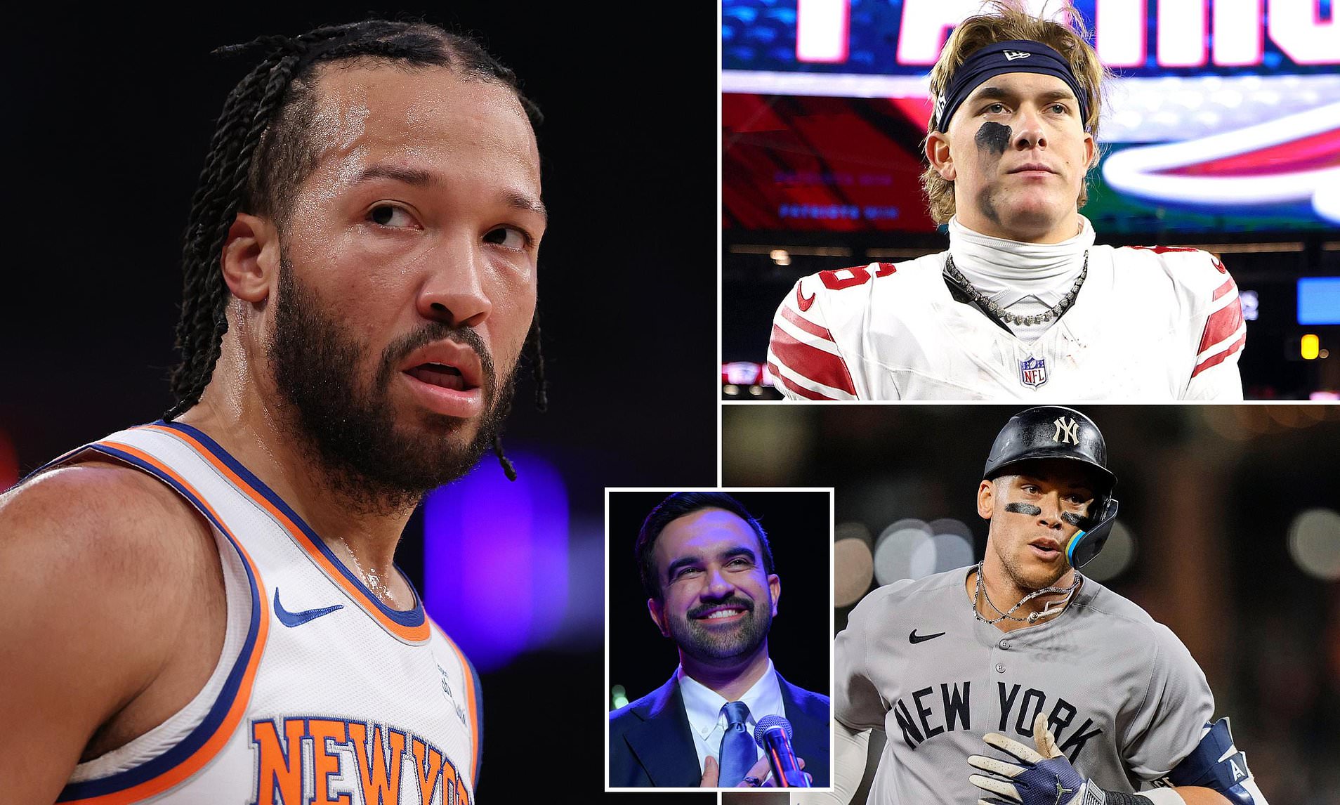 Jalen Brunson, Jaxson Dart and Aaron Judge all received votes to become ...
