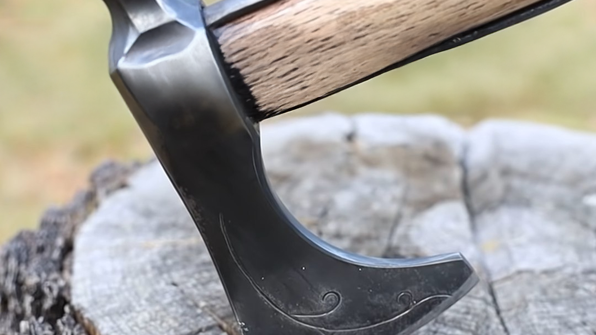 Assembling a handcrafted shepherd’s axe
