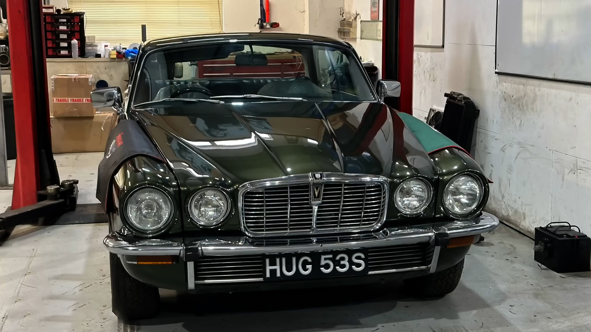 Jaguar XJC V12 engine rebuild and injection upgrade