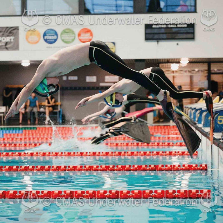 Elazığ paletli yüzme yarışlarında dünya 3.'sü oldu