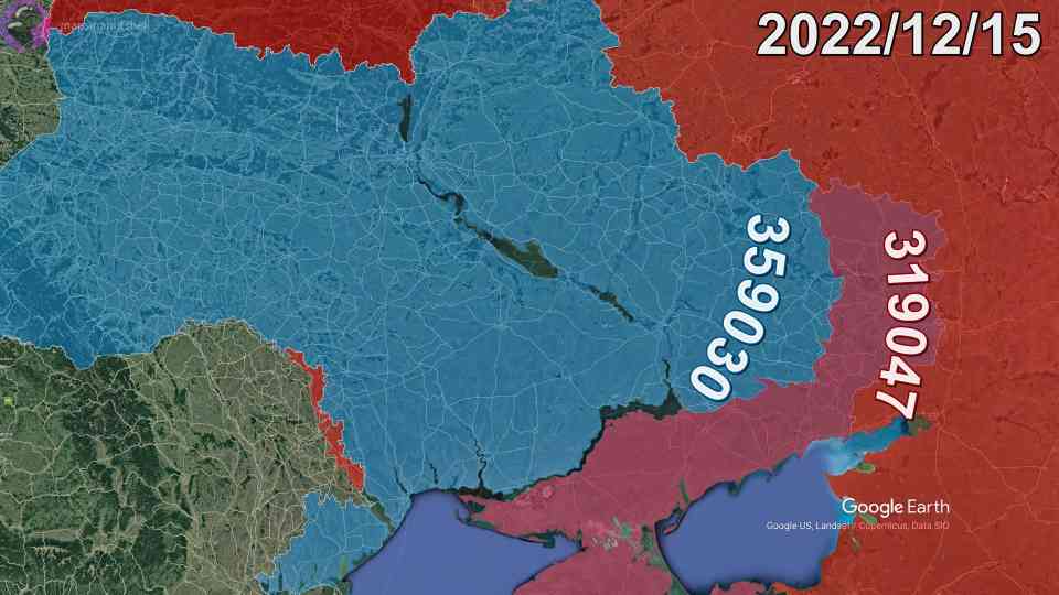 How the first year of the Ukraine war unfolded