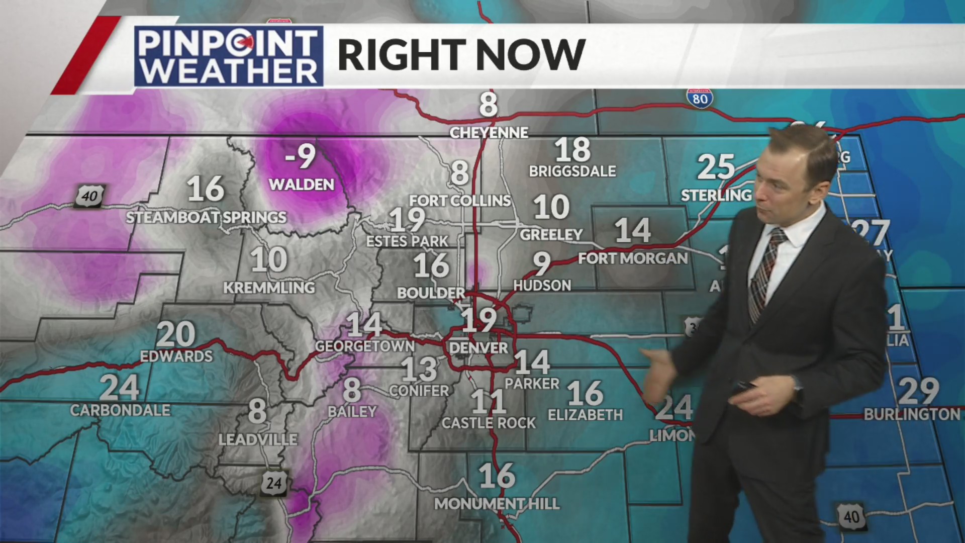 Denver weather: More sunshine and melting