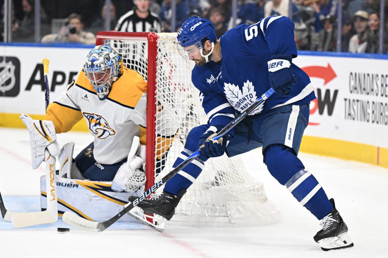 Nicolas Roy using Maple Leafs’ road trip to elevate his game