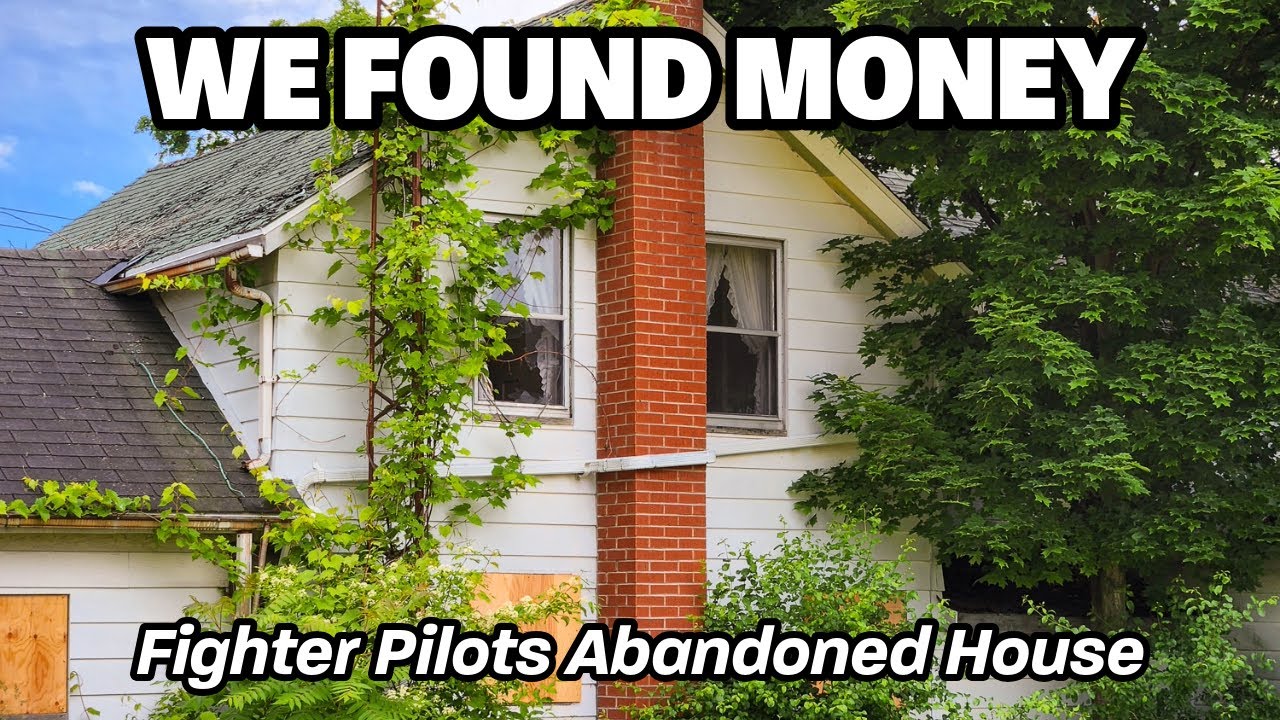 Fighter pilot’s abandoned time capsule house with hidden money