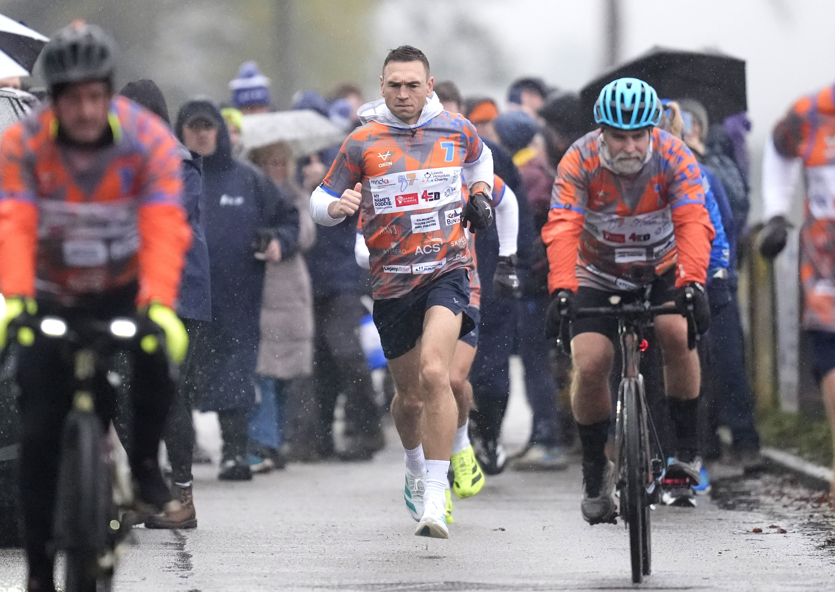 Kevin Sinfield: Jessica Ennis-Hill joins rugby legend's ultramarathon ...
