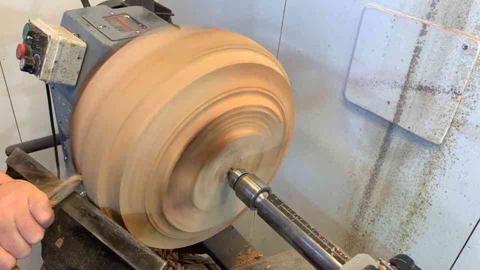 This guy turned pear wood into a live edge beauty