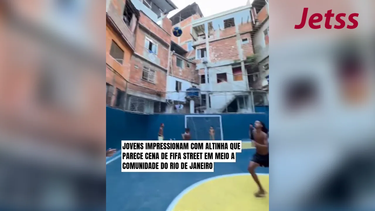 Habilidade de jovens jogando 'altinha' em favela do Rio impressiona a ...