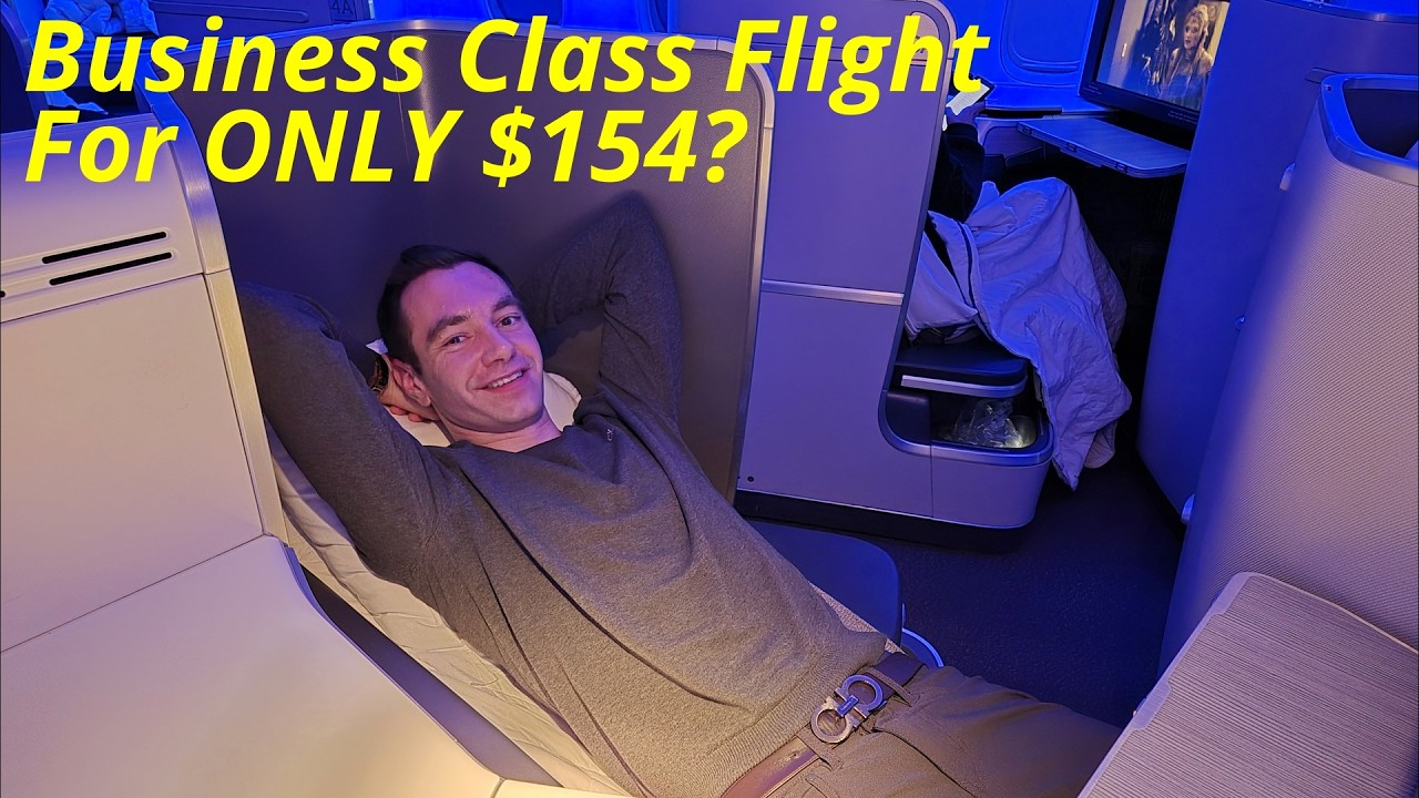Air Canada Toronto to Mexico City business class flight with lie flat ...
