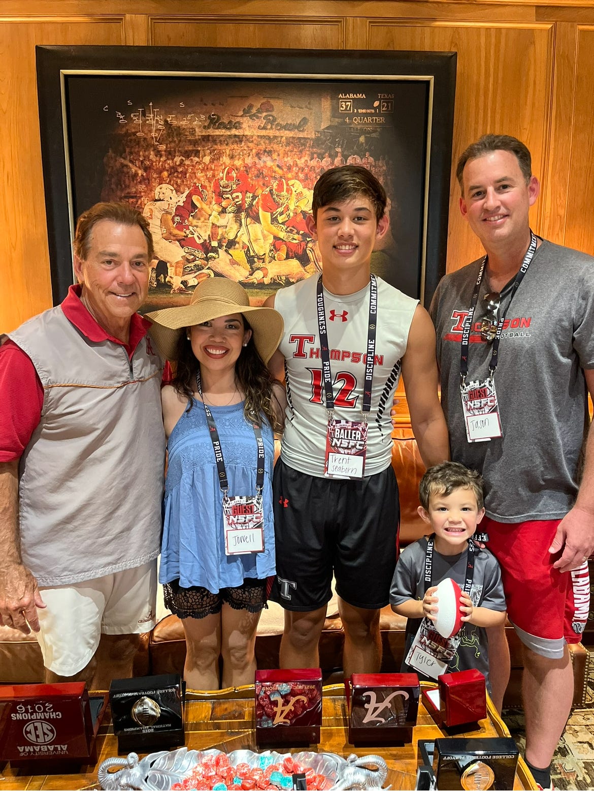 Trent Seaborn was 14 when Nick Saban first offered