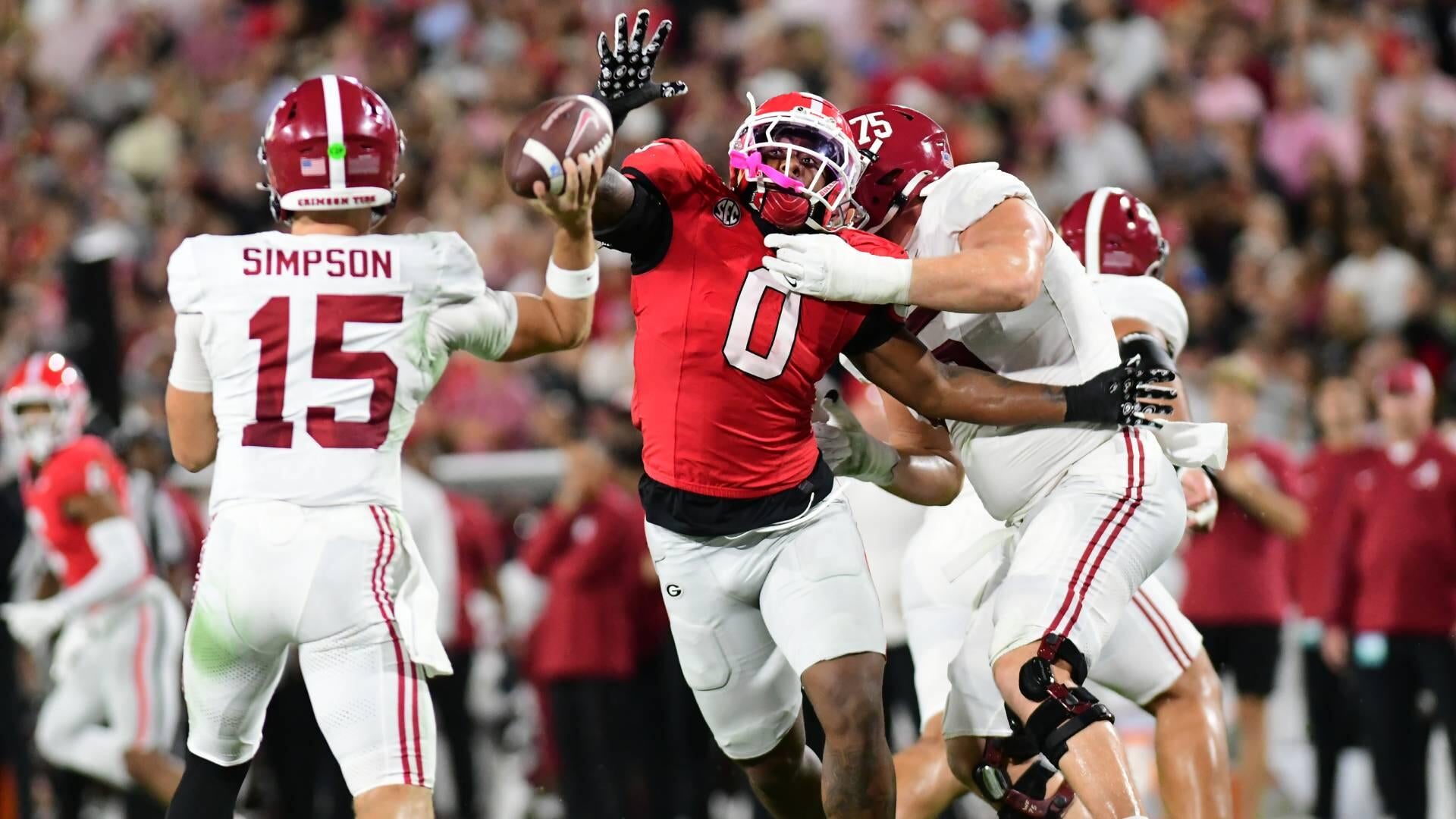 The six pack: Picks for Alabama vs. Georgia, Texas Tech vs. BYU and Tom ...