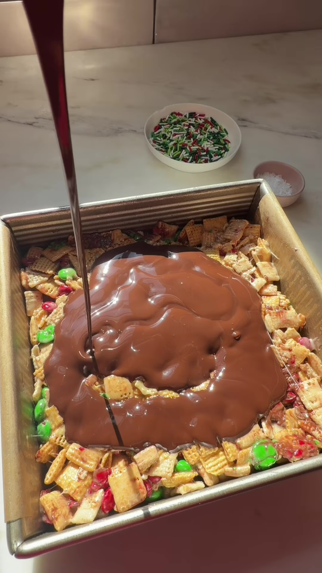 Easy no-bake Chex Mix treats for the holiday season