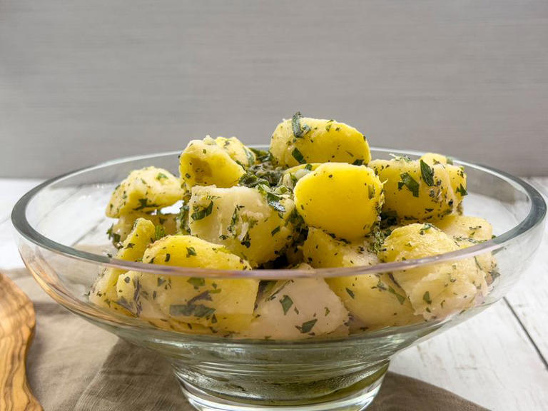 Yesterday's potato salad deserves a comeback as crispy roast potatoes