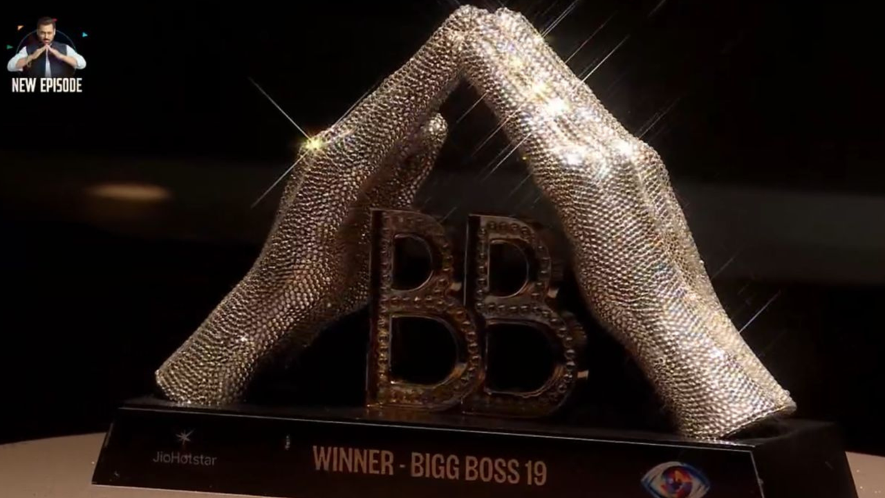 Bigg Boss 19 trophy revealed: Salman Khan will present winner with ...