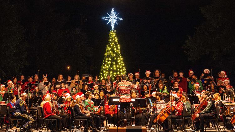 Angelo State's annual Christmas tree lighting to coincide with Giving ...