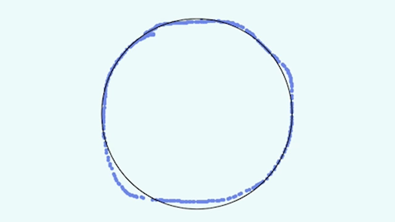 Master the impossible and sketch the perfect circle