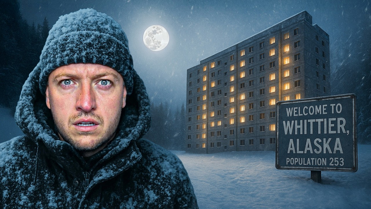 Alaska is so cold all the people from this place live in a single building