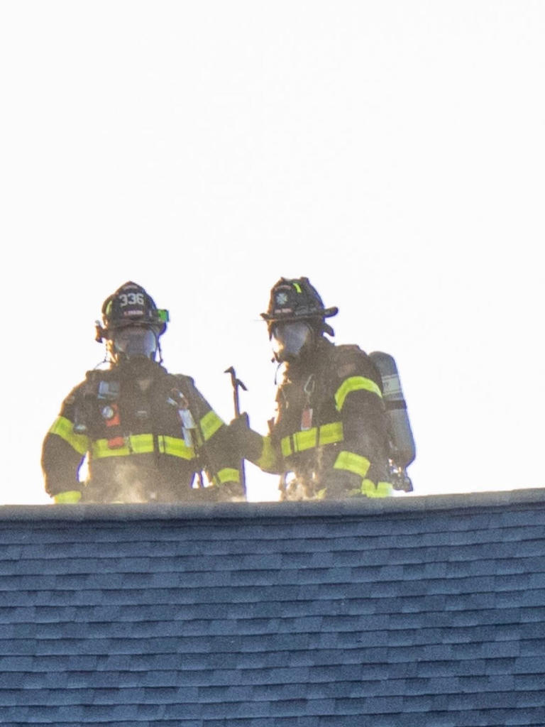 2 firefighters hurt after fire in Union County
