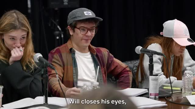 Stranger Things cast react to huge season 5 plot twist at table read