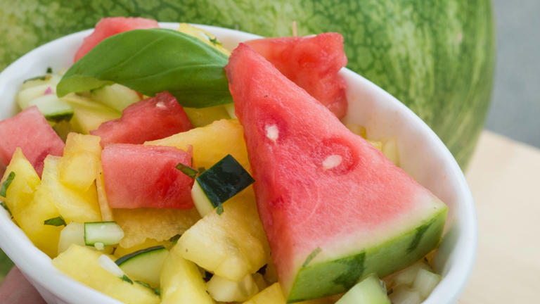 How adding a pinch of salt to fruit enhances its sweetness