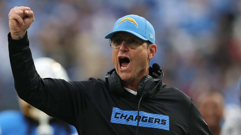 Jim Harbaugh said what every Chargers fan wanted to hear about Jamaree Salyer