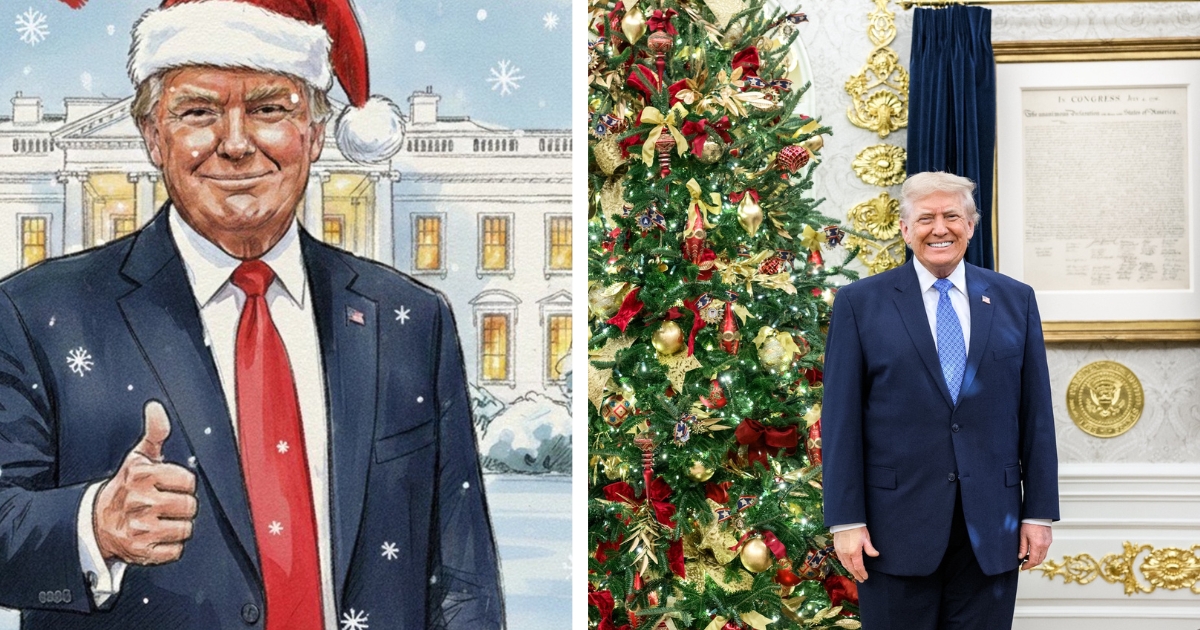 The internet wants to unsee this Trump Christmas card with "the ...