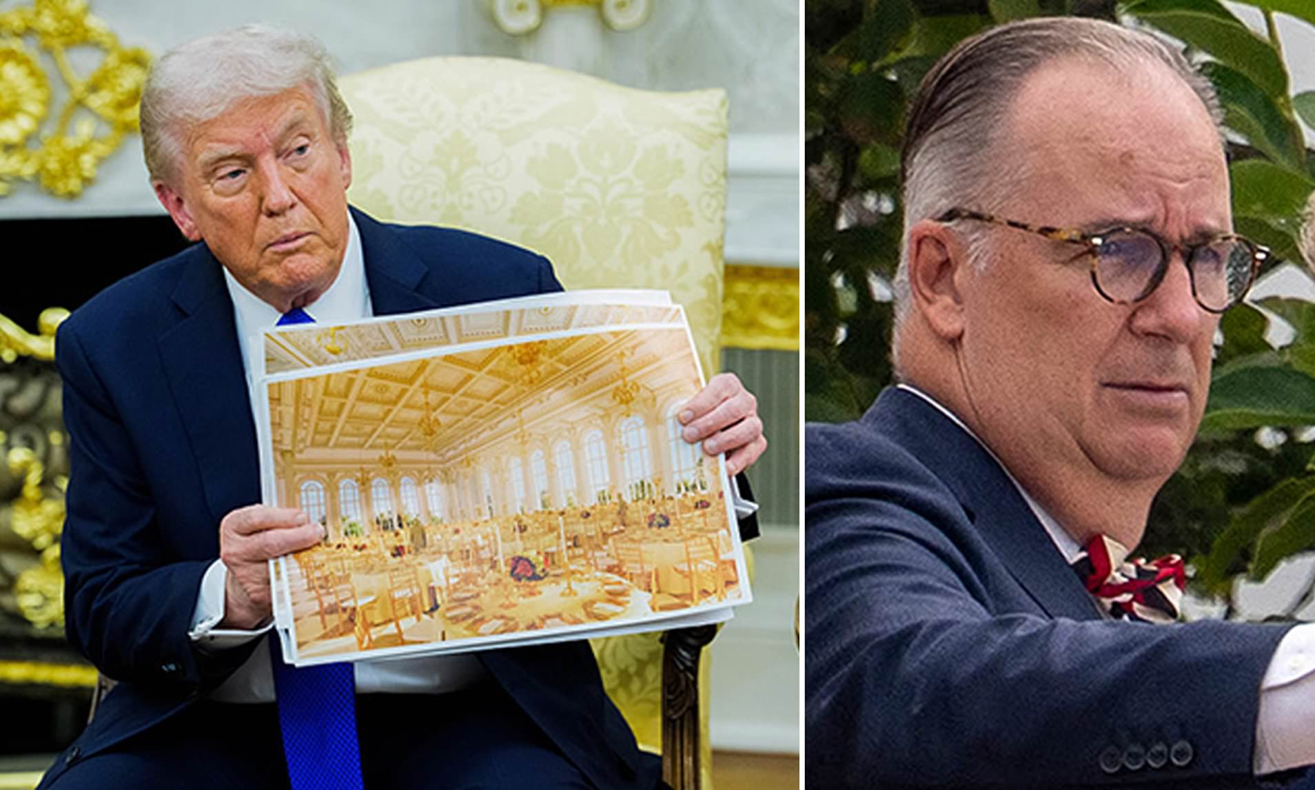 Trump fires White House ballroom architect after arguing about size of ...