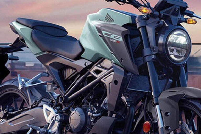 希少な原付二種フルサイズネイキッドの2026年モデル登場! 台形デザインのホンダ「CB125R」最新型を欧州で発表