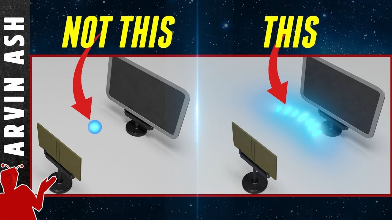 What happens to particles when we're not watching?