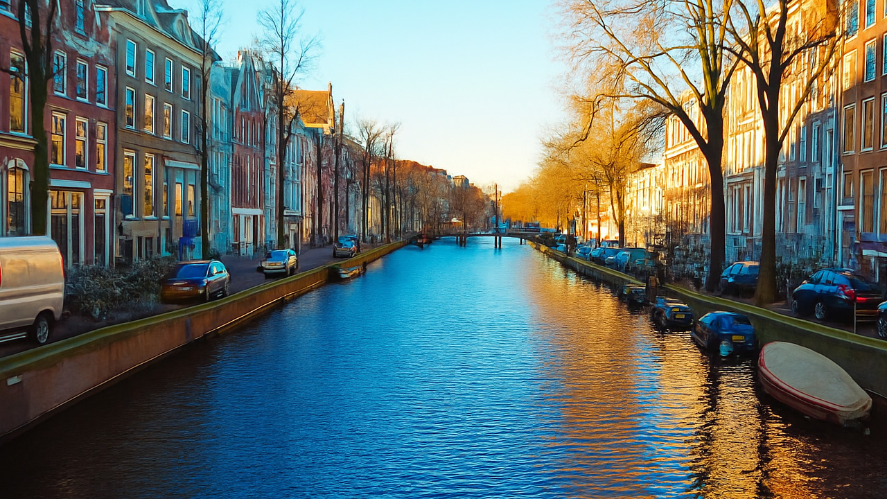 Have you seen Amsterdam like this before?