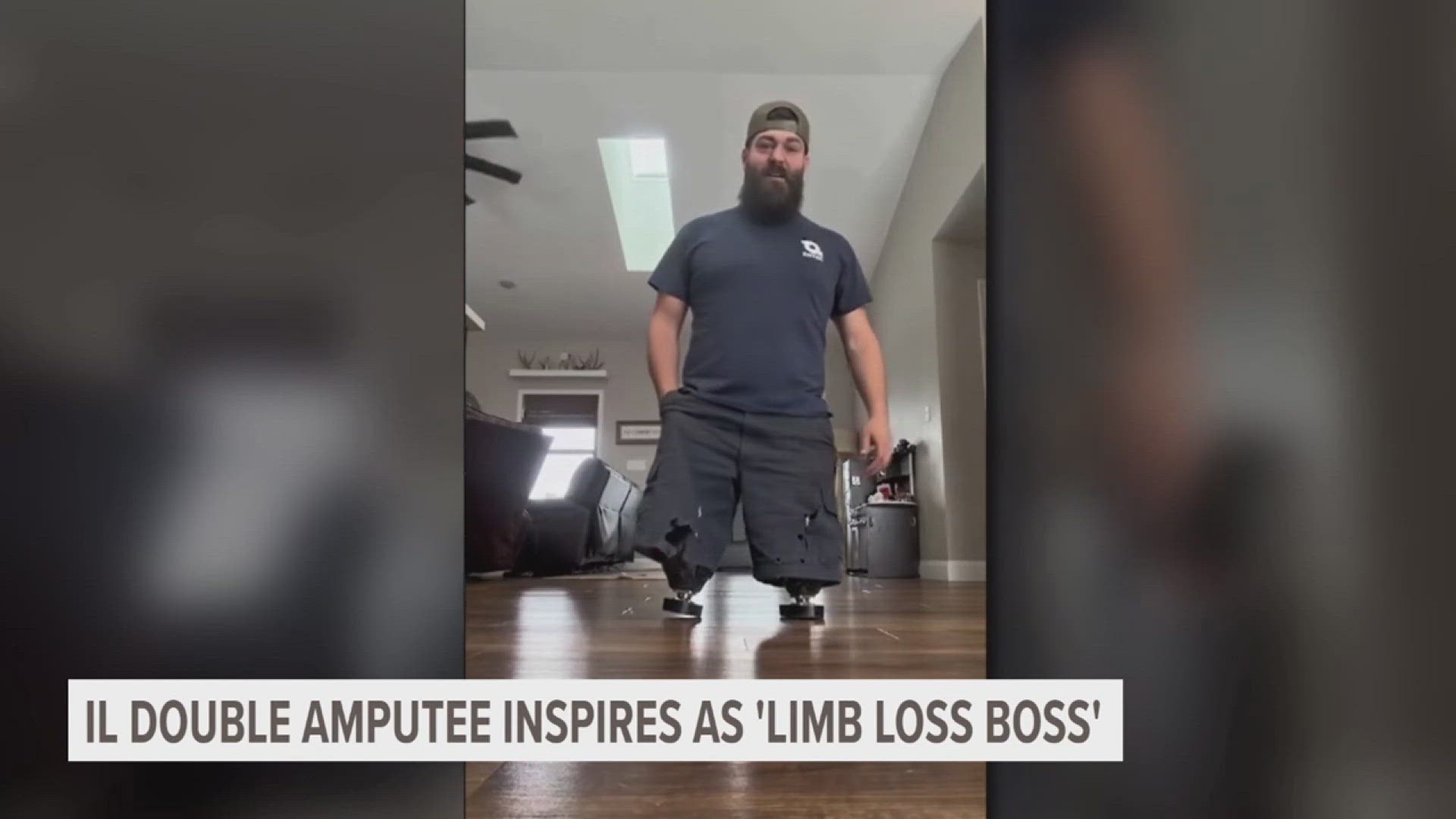 Illinois man known as 'Limb Loss Boss' turns trauma into social media ...